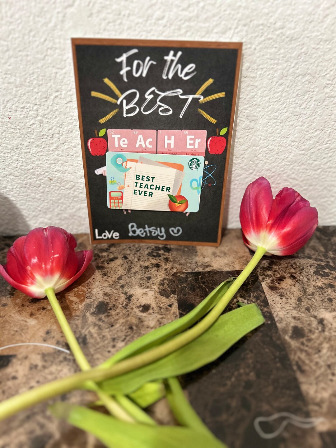 Gift Card Holder, Teacher Appreciation Week Gift Card Holder, Thank You ...