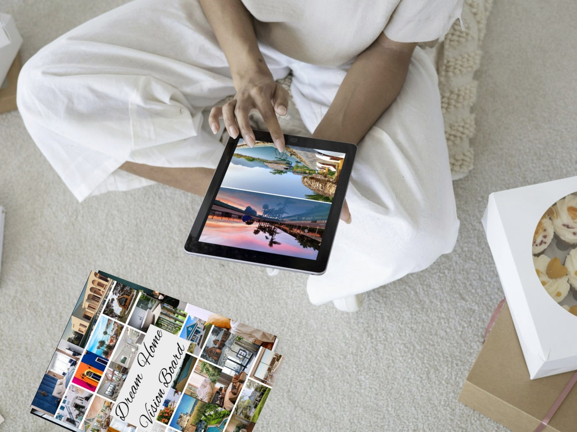 Dream House Vision Board Printable Images to Manifest Your Dream Home ...