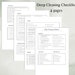 Deep Cleaning Checklist Whole House Deep Cleaning Checklist House ...