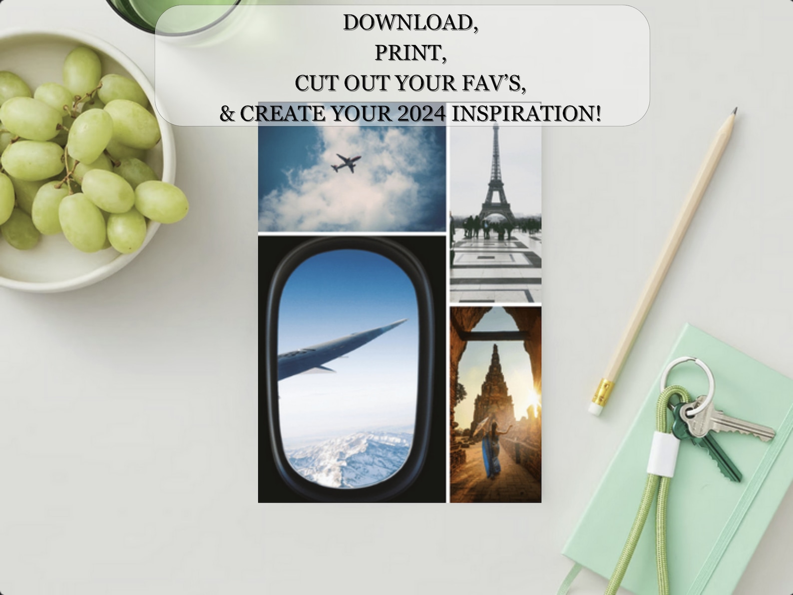 Vision Board Kit Printable Vision Board Starter Kit Vision Board Kit ...