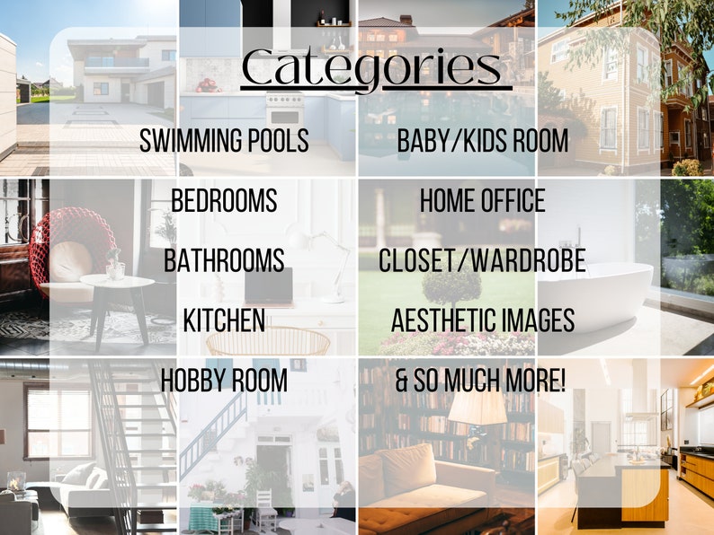 Dream House Vision Board Printable Images to Manifest Your Dream Home ...