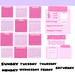PINK Digital Planner 2024-2025 | Dated Planner | iPad Planner | Daily ...