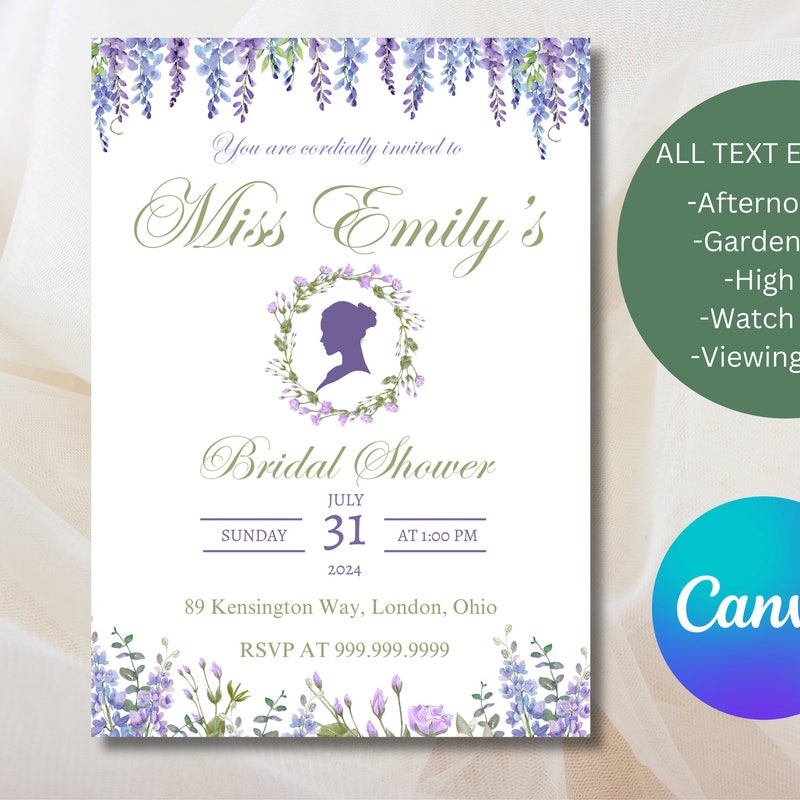 Regency Invite - Etsy
