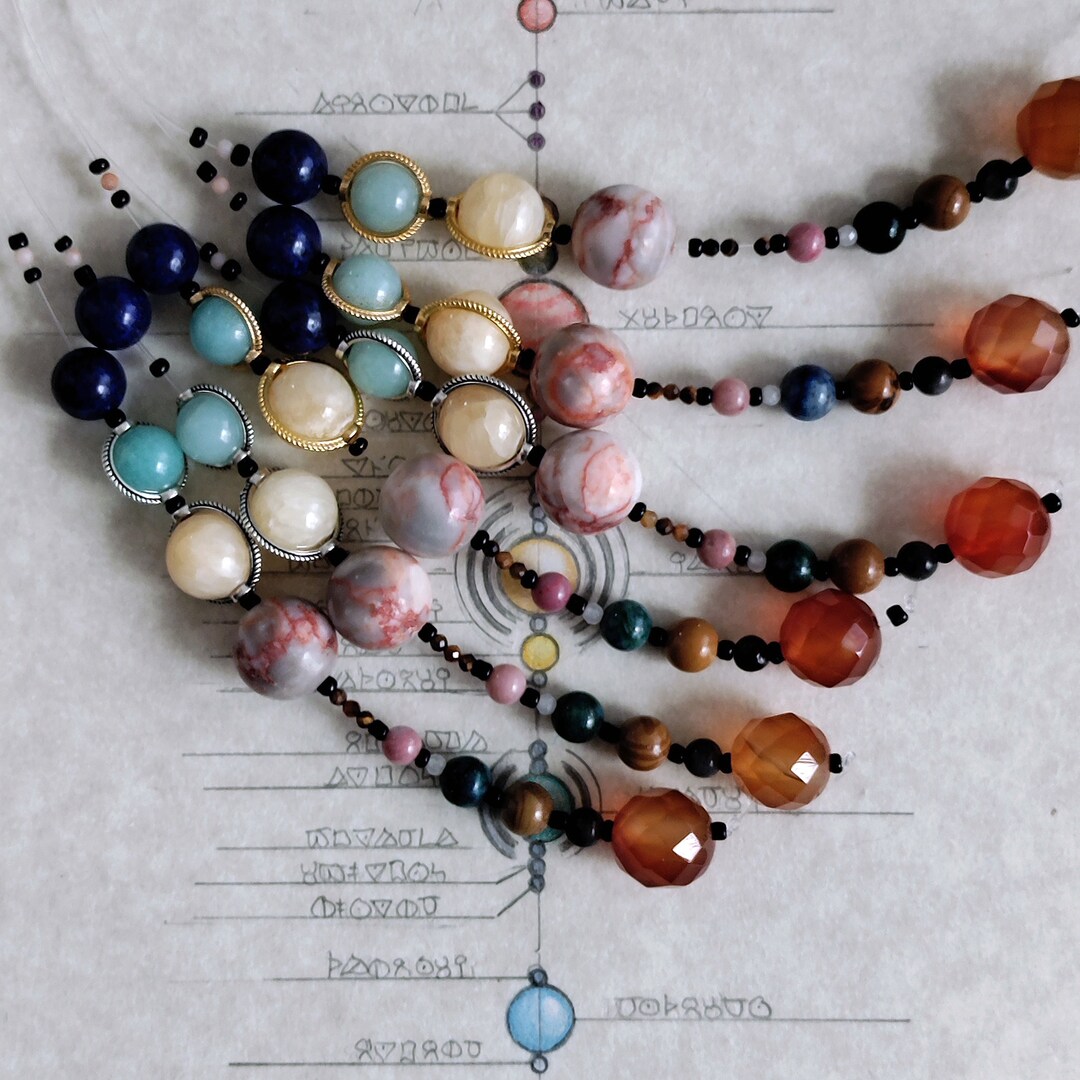 JUMBO Solar System Beads (planet Pack) 3.0 - Etsy