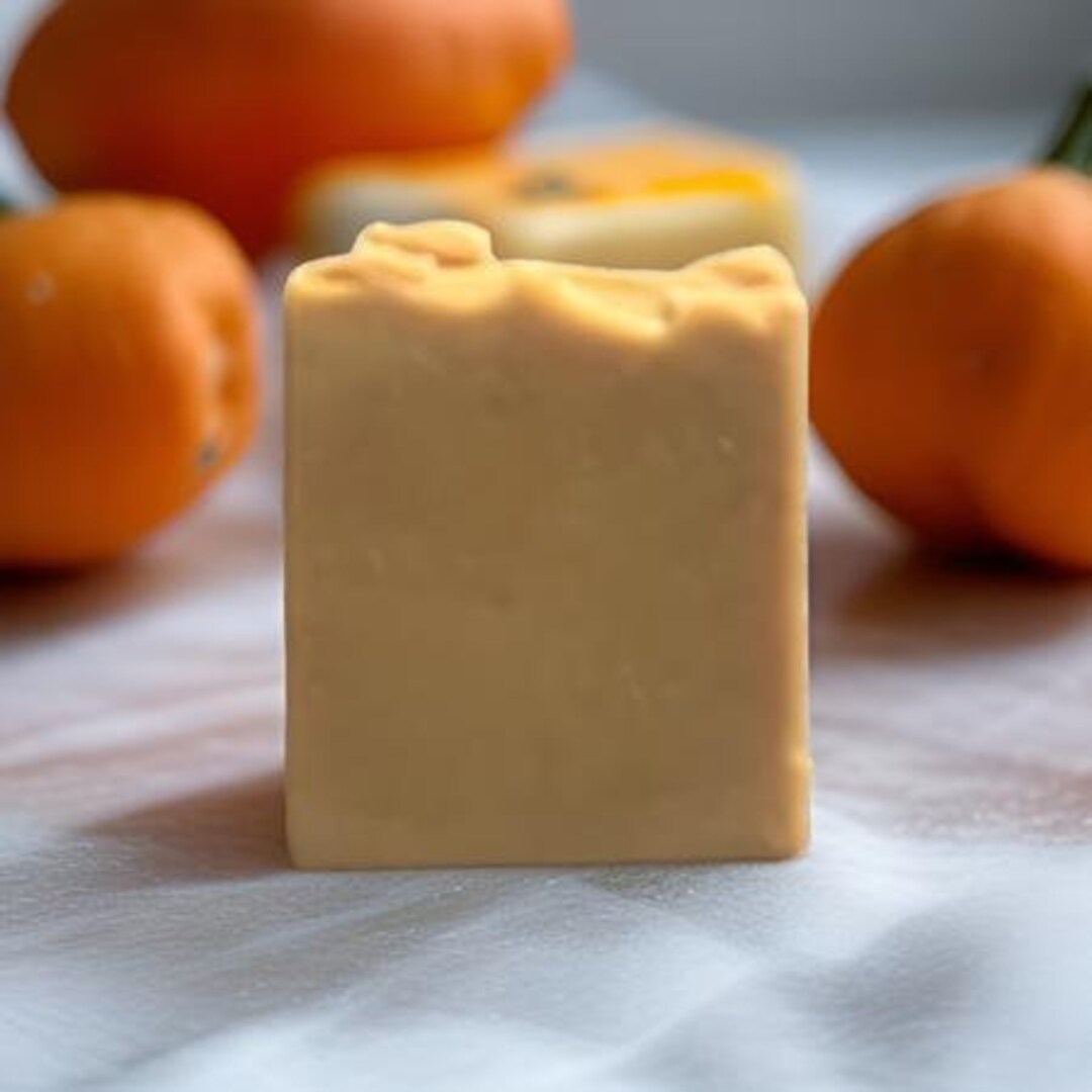 Carrot Soap, Turmeric Soap, Ginger Soap Natural, Handmade, Gift for Her ...
