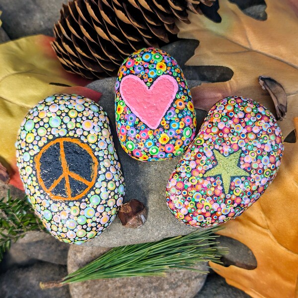 Psychedelic Rocks - Etsy