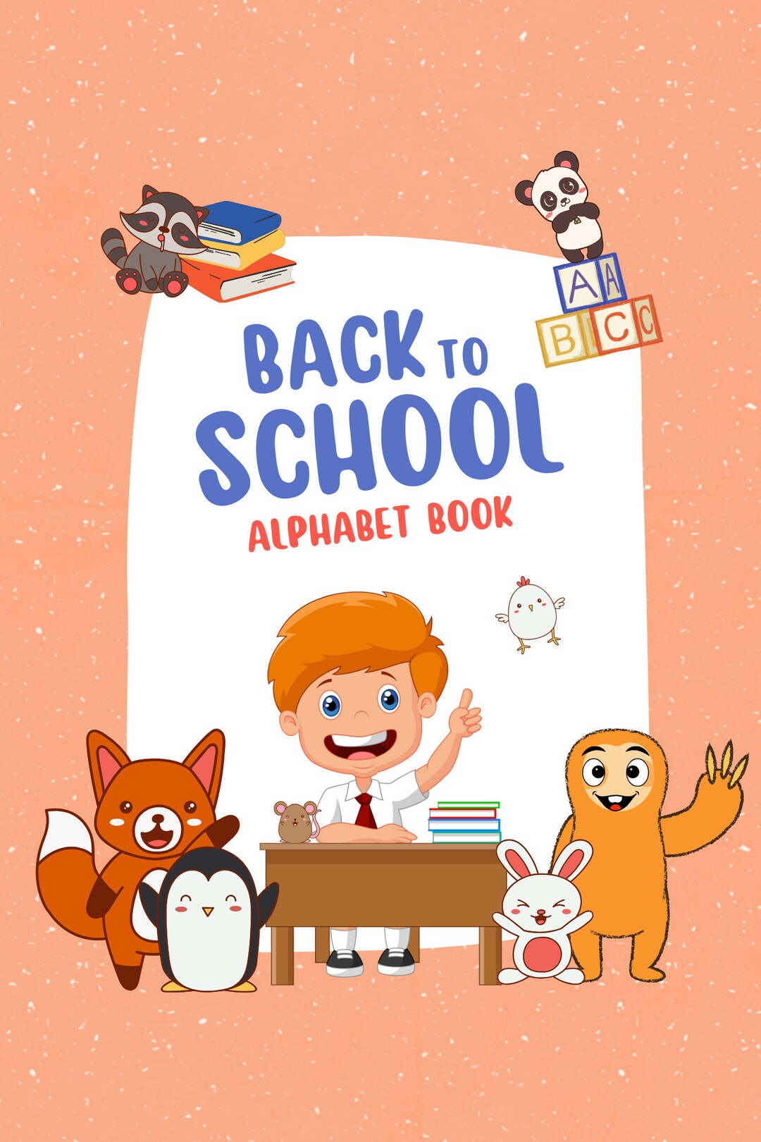 Back to School Alphabet & Alphabet 3D Drawing Book - Fun Learning for ...