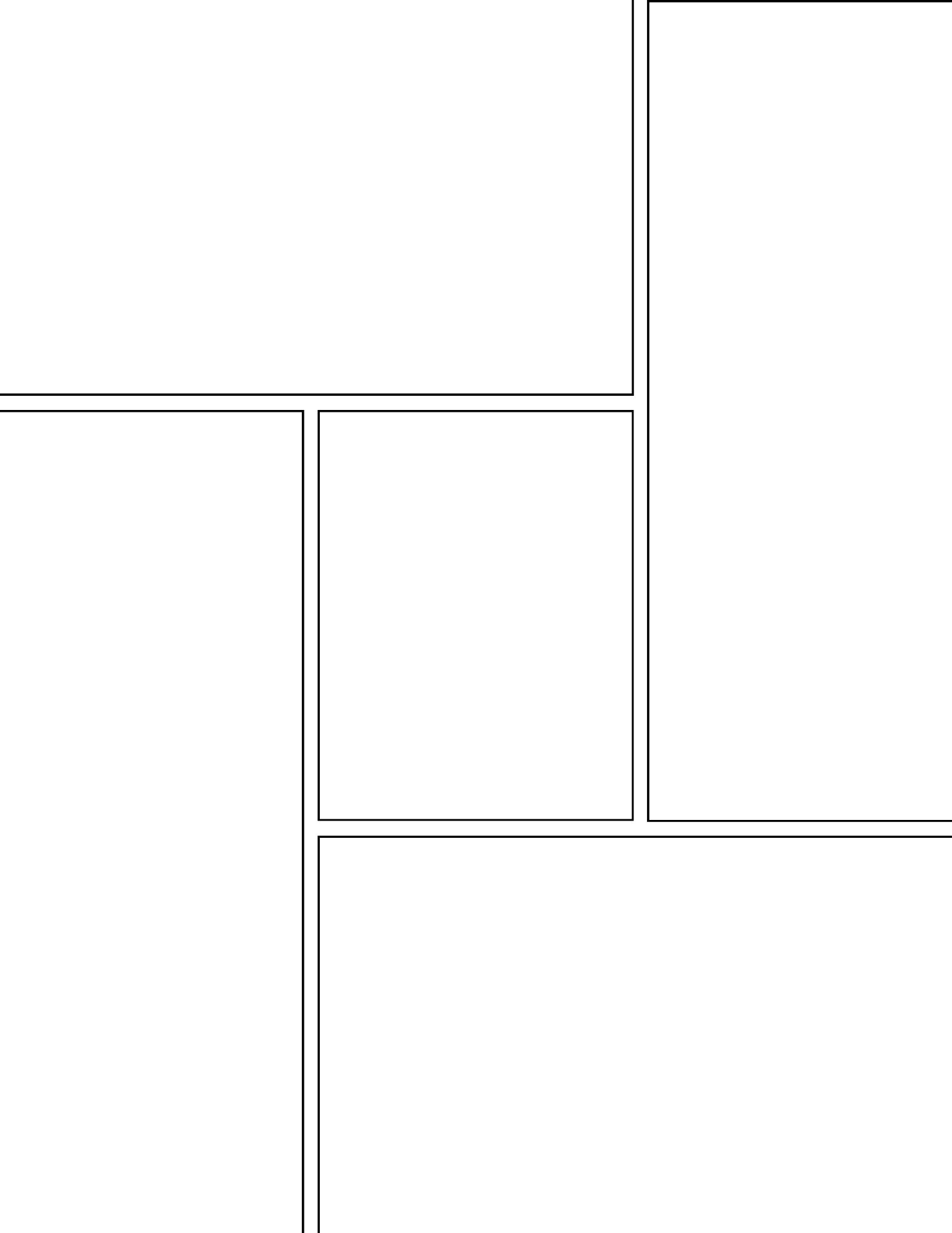 Blank Comic Book Template - Unleash Your Creativity! - Etsy