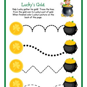 St. Patrick's Day Activity Pack - Etsy