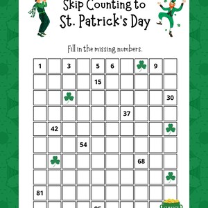 St. Patrick's Day Activity Pack - Etsy