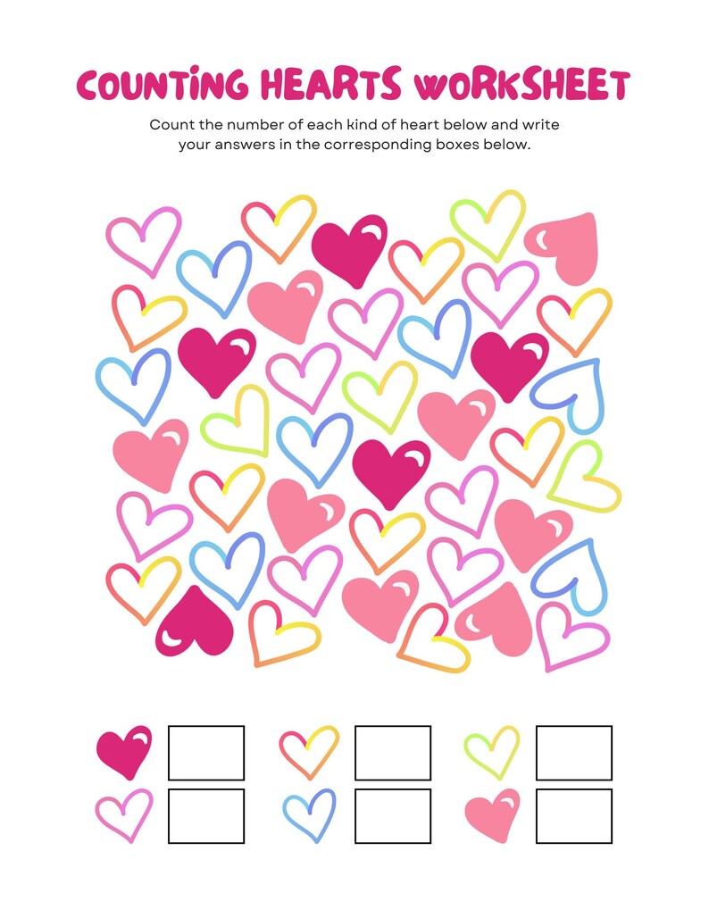 Valentines Activity Bundle - Etsy