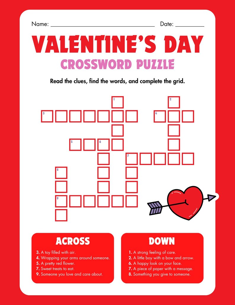 Valentines Activity Bundle - Etsy