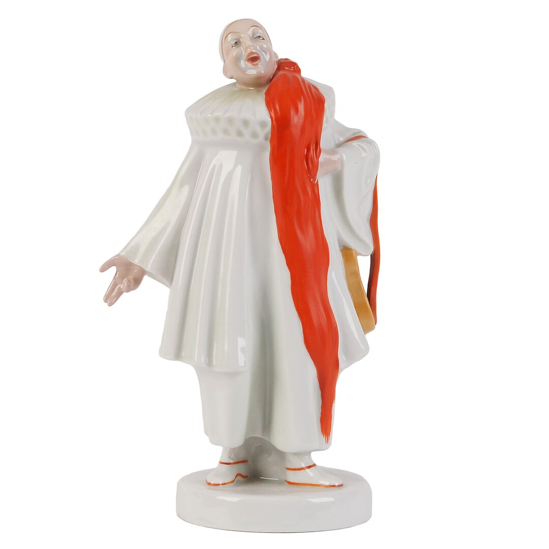 Porcelain Figure "swear in Love", Rosenthal, Sculptor: Leo Rauth ...