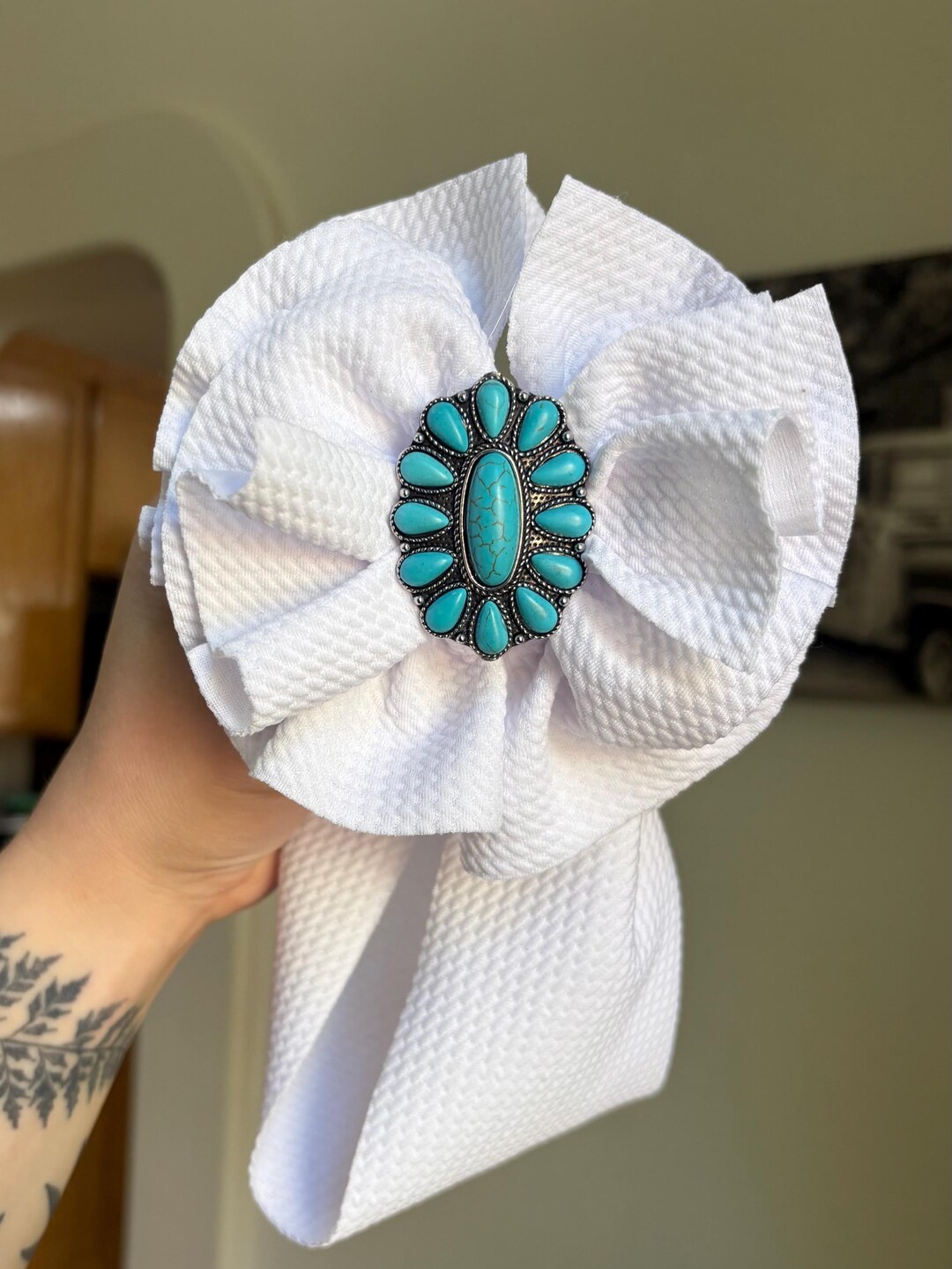 Solid Color Shredded Bow - Etsy