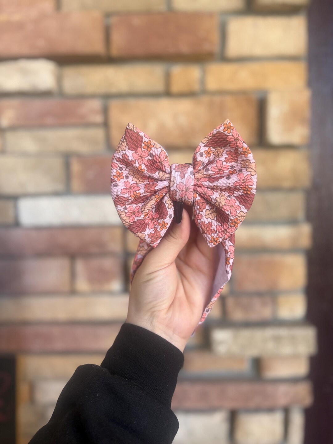 Fall Leaves Traditional Bow - Etsy