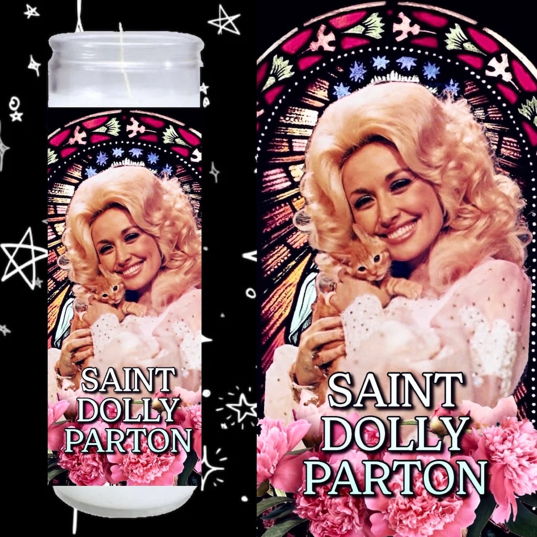 Dolly Parton Prayer Candle - Etsy