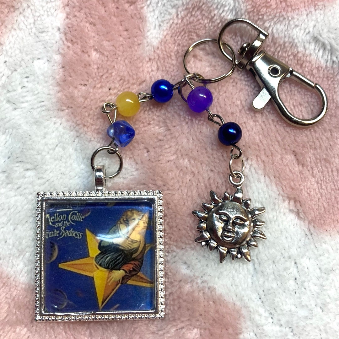 Smashing Pumpkins Mellon Collie Beaded Keychain - Etsy