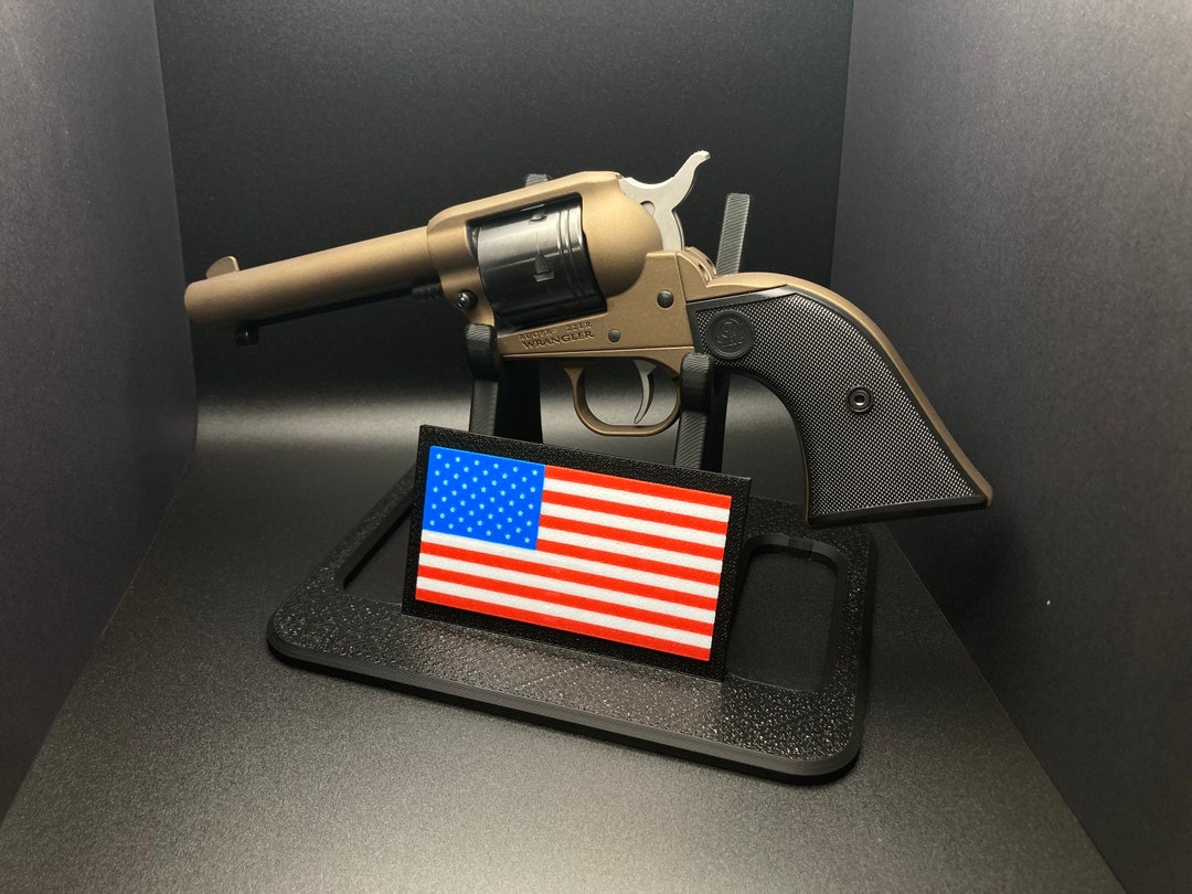 Pistol/revolver Display Stand Choose a Plaque - Etsy