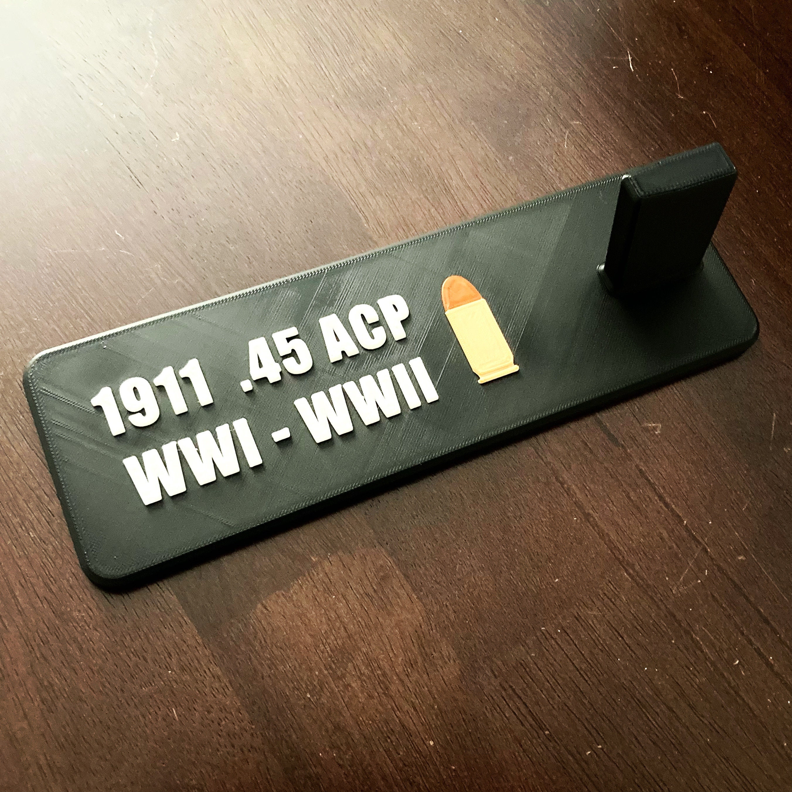 1911 Pistol Stand WWI WW2 .45 ACP Display Stand Single Stack - Etsy