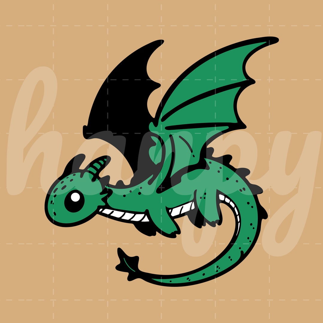 Fantasy Dragon SVG File Vector Image Dragon PNG - Etsy