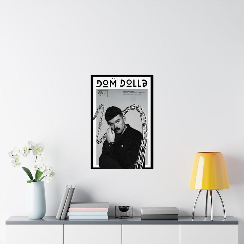 Dom Dolla Poster Matte Vertical Posters, Dom Dolla Poster, Dom Dolla ...
