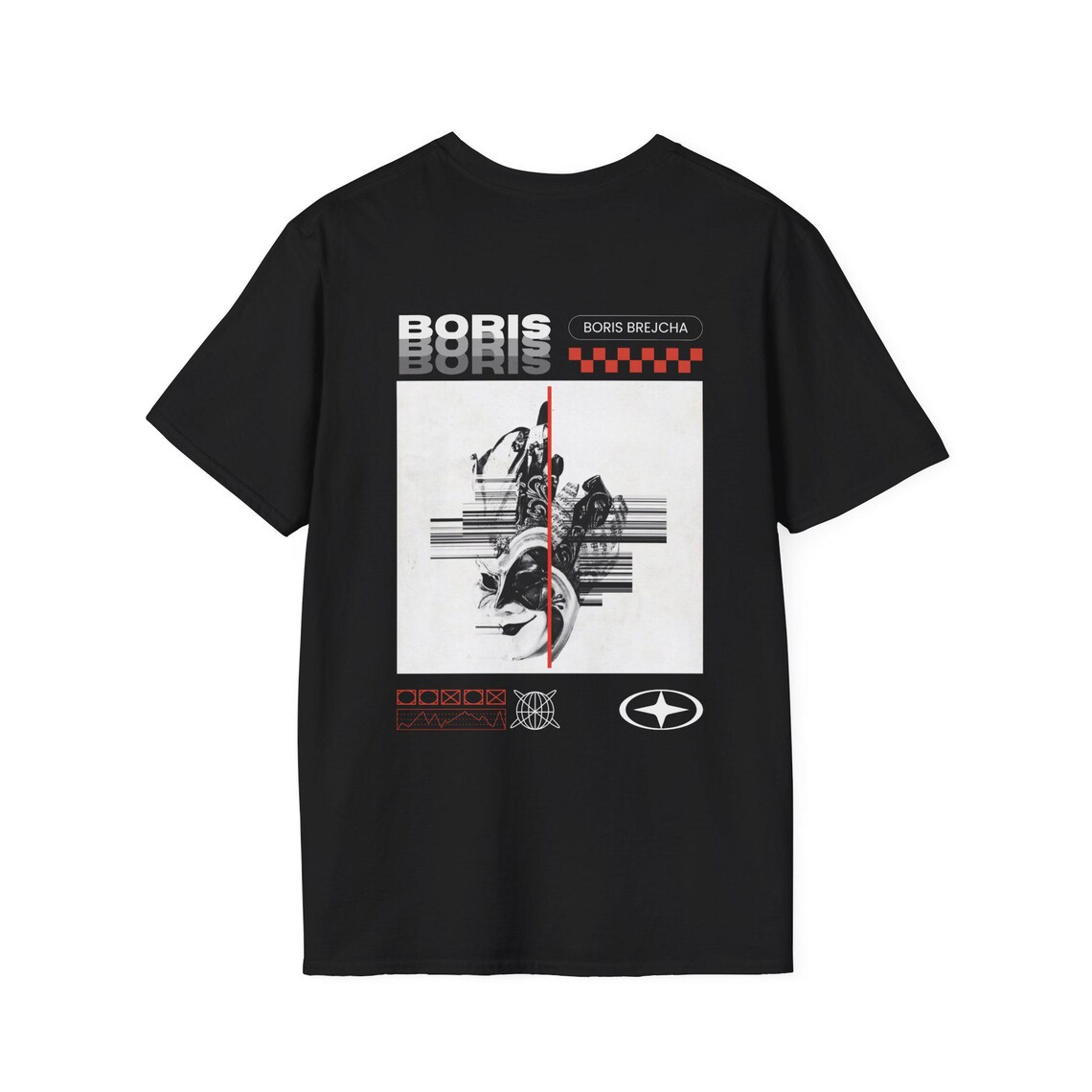 Boris Brejcha Graphic T-shirt, Minimal Tech House Music, Unisex Cotton ...