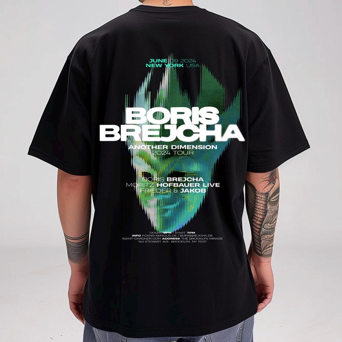 Boris Brejcha T-shirt, Another Dimension 2024 Tour, Minimal Tech House ...
