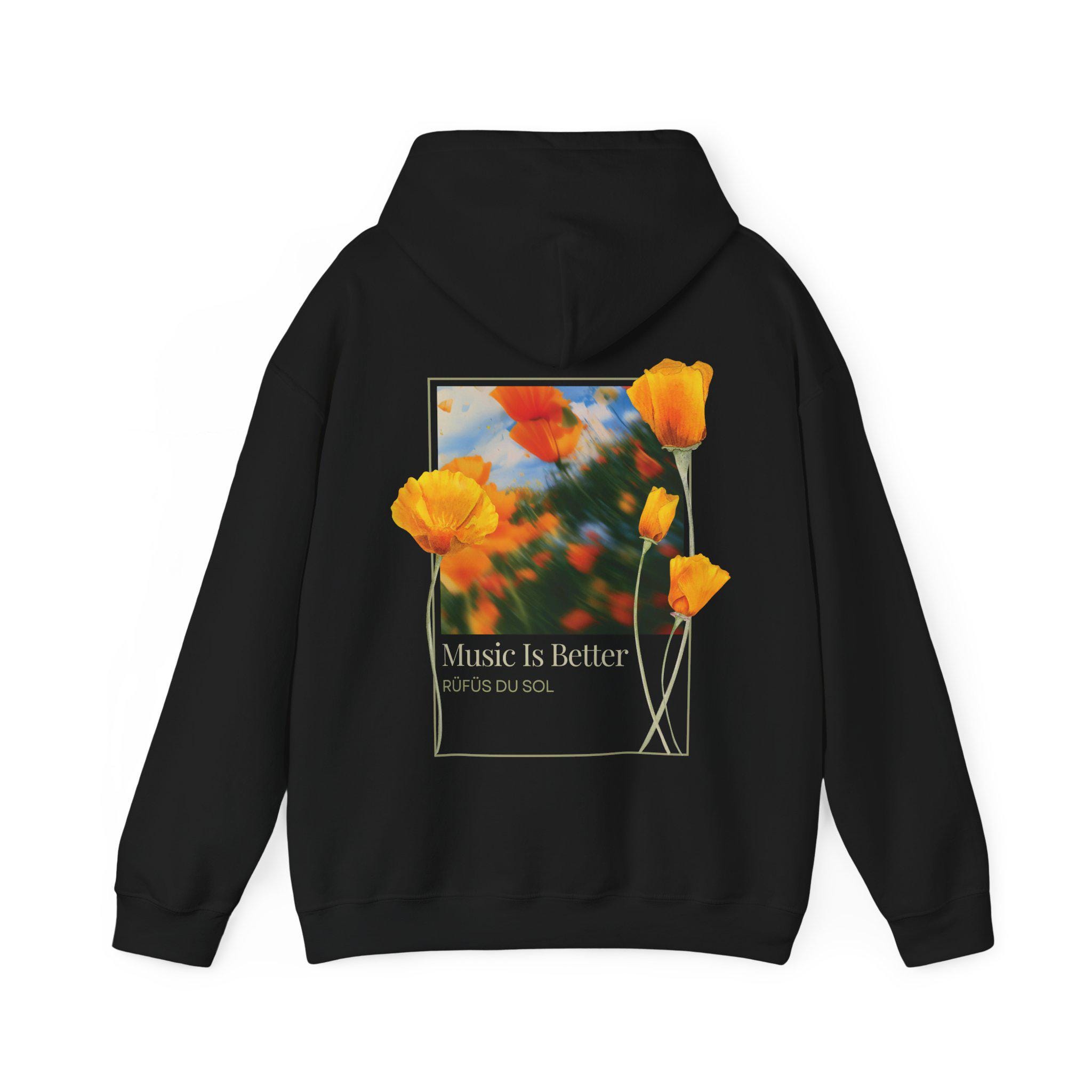 Rüfüs Du Sol Hoodie, Music is Better, Rufus Du Sol Merch, Rufus Su Sol ...