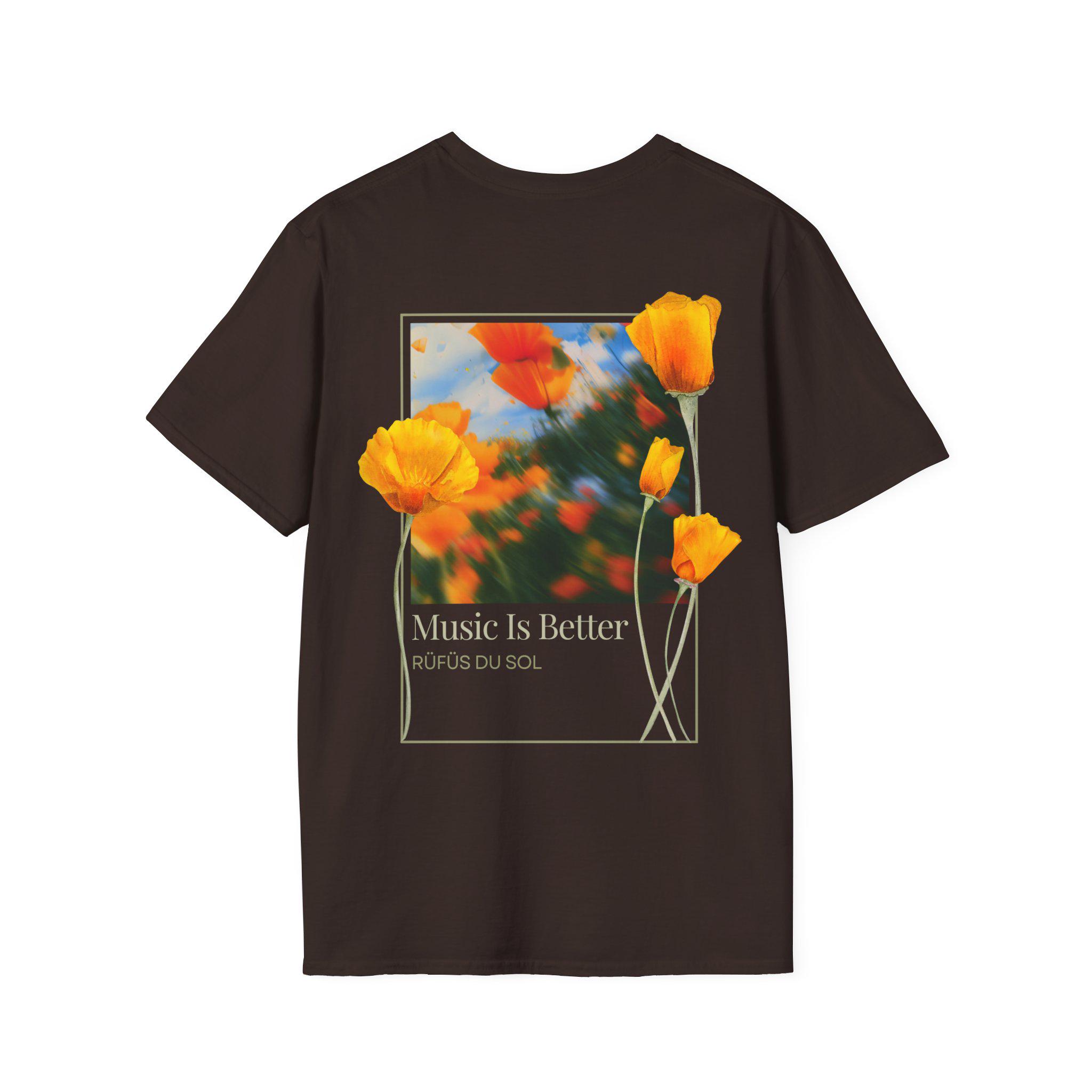 Rufus Du Sol Shirt, Music is Better, Rufus Du Sol Merch, Rufus Du Sol ...