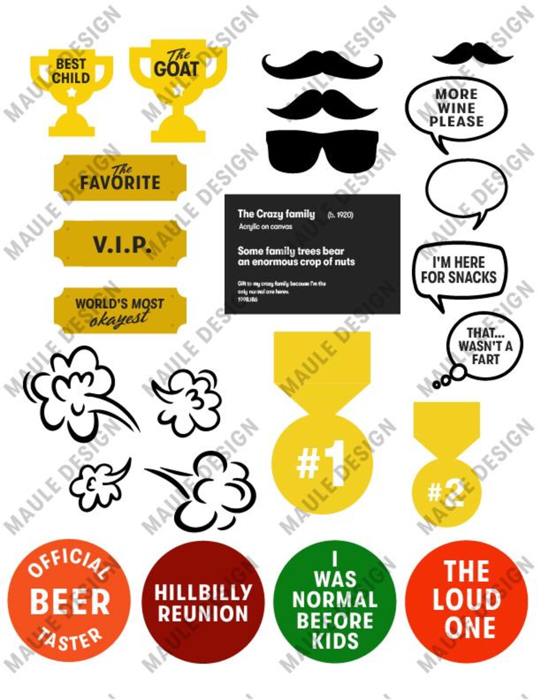 Picture Prank Printable Holiday - Etsy