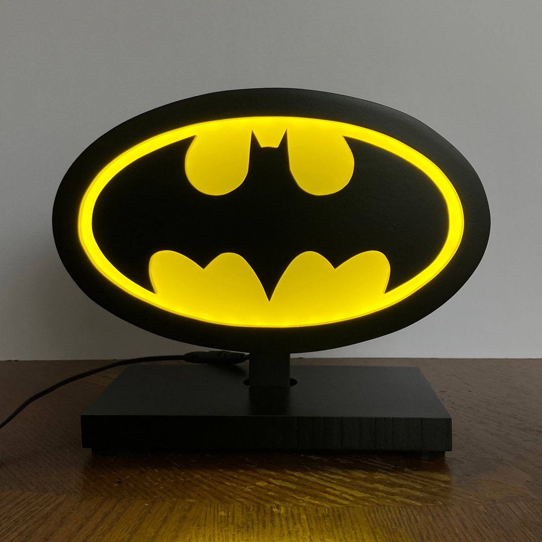 Classic Batman Tabletop LED Nightlight - Etsy