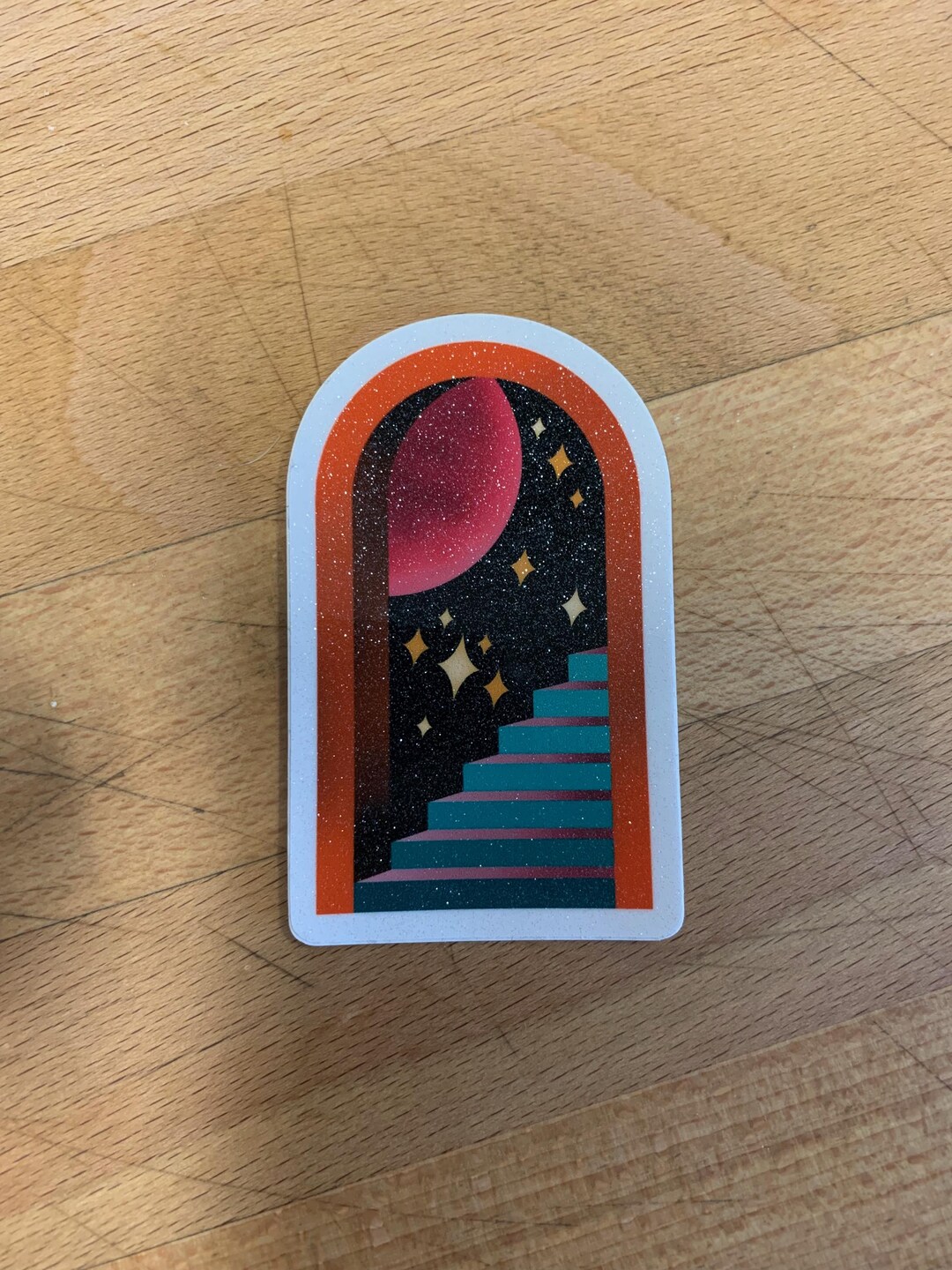 NEW Mystic Portal Sticker | Mystical Magical Realm Gate Arch Glitter - Etsy