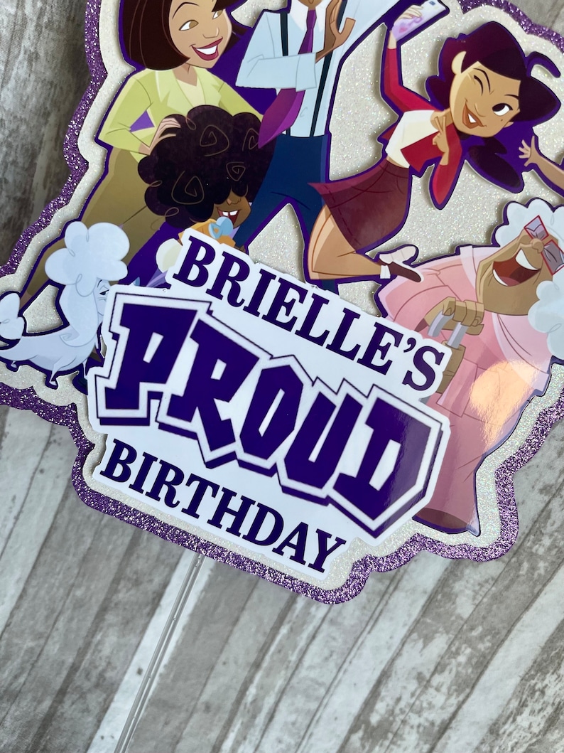 Inspired Proud Birthday Cake Topper - Etsy