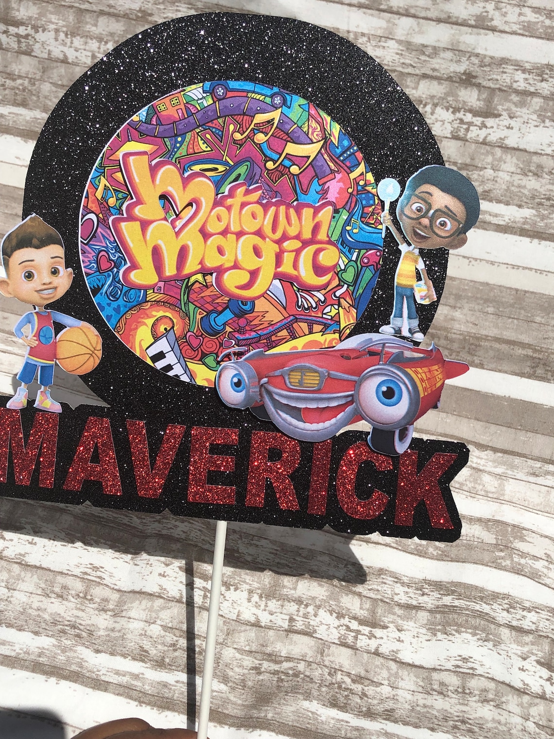 Inspired Motown Birthday Cake Topper - Etsy