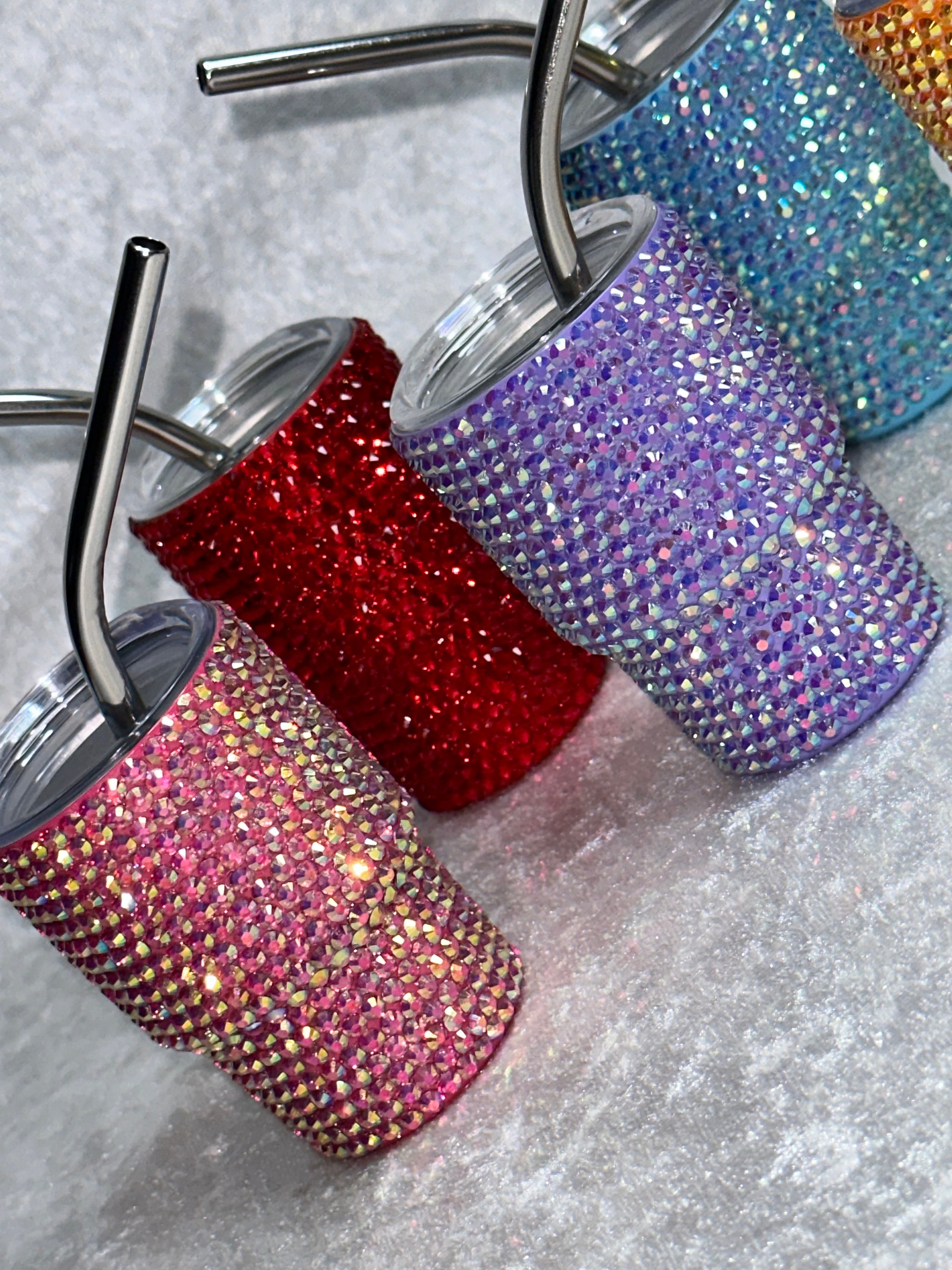 Bling Mini Inspired Stanley Style Cups Tumbler Shot Glass Cups - Etsy