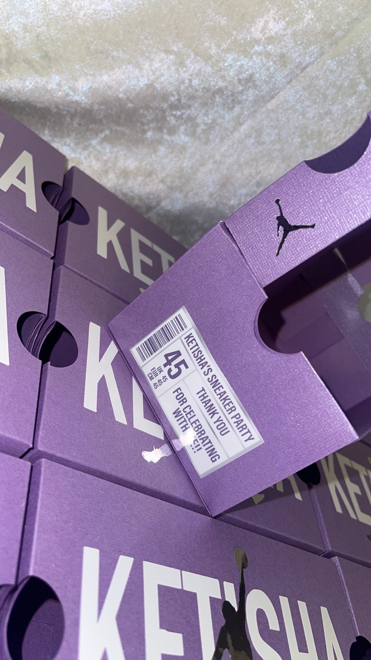 Custom Sneaker Favor Boxes, Shoe Box Favor Box, Mini Shoe Box Favor Box ...