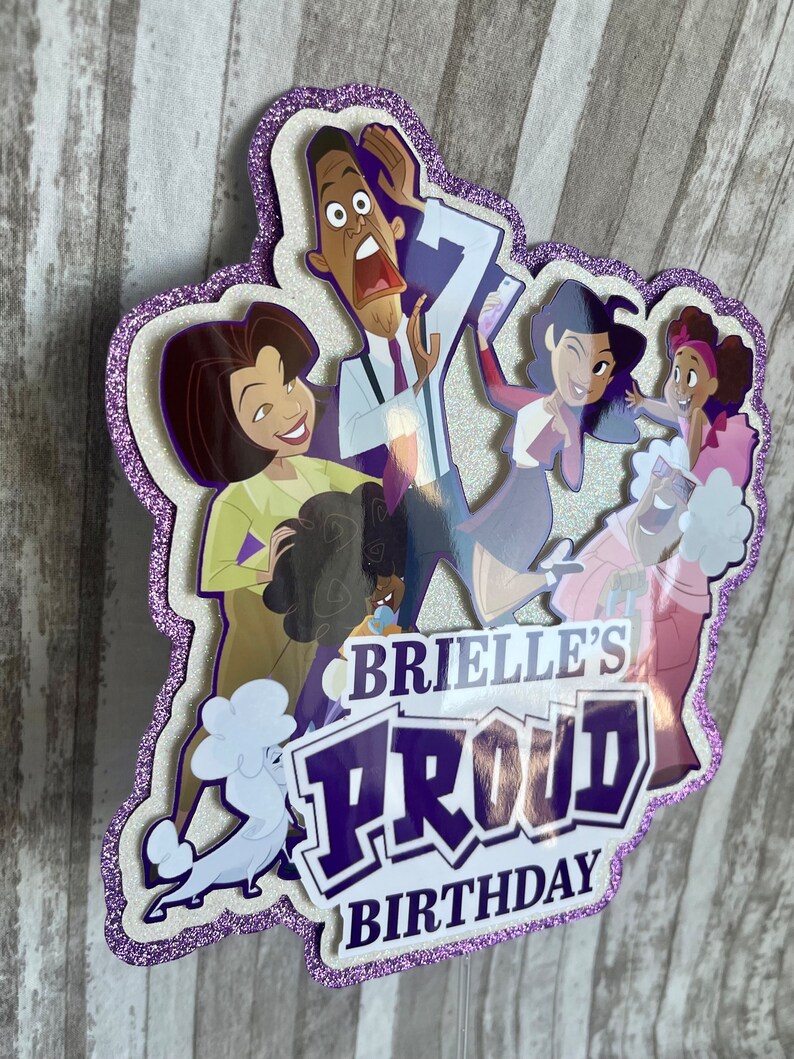 Inspired Proud Birthday Cake Topper - Etsy