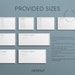 Muted Blue Abstract Landscape Painting | Minimalist Digital Art ...