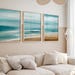 Peaceful Coastal Seaside Landscape Painting Set of 3 PRINTABLE ...