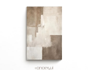 Warm, Earthy Collage, Textured Wall Art - Etsy