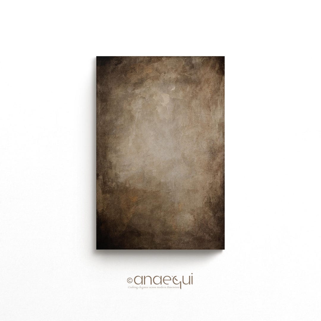 Earthy Abstract Painting Wall Art, Modern Expressive Wabi Sabi Art ...