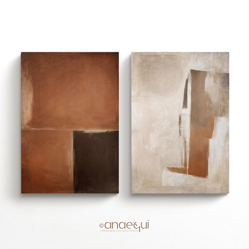 Rust Wabi Sabi Art - Etsy