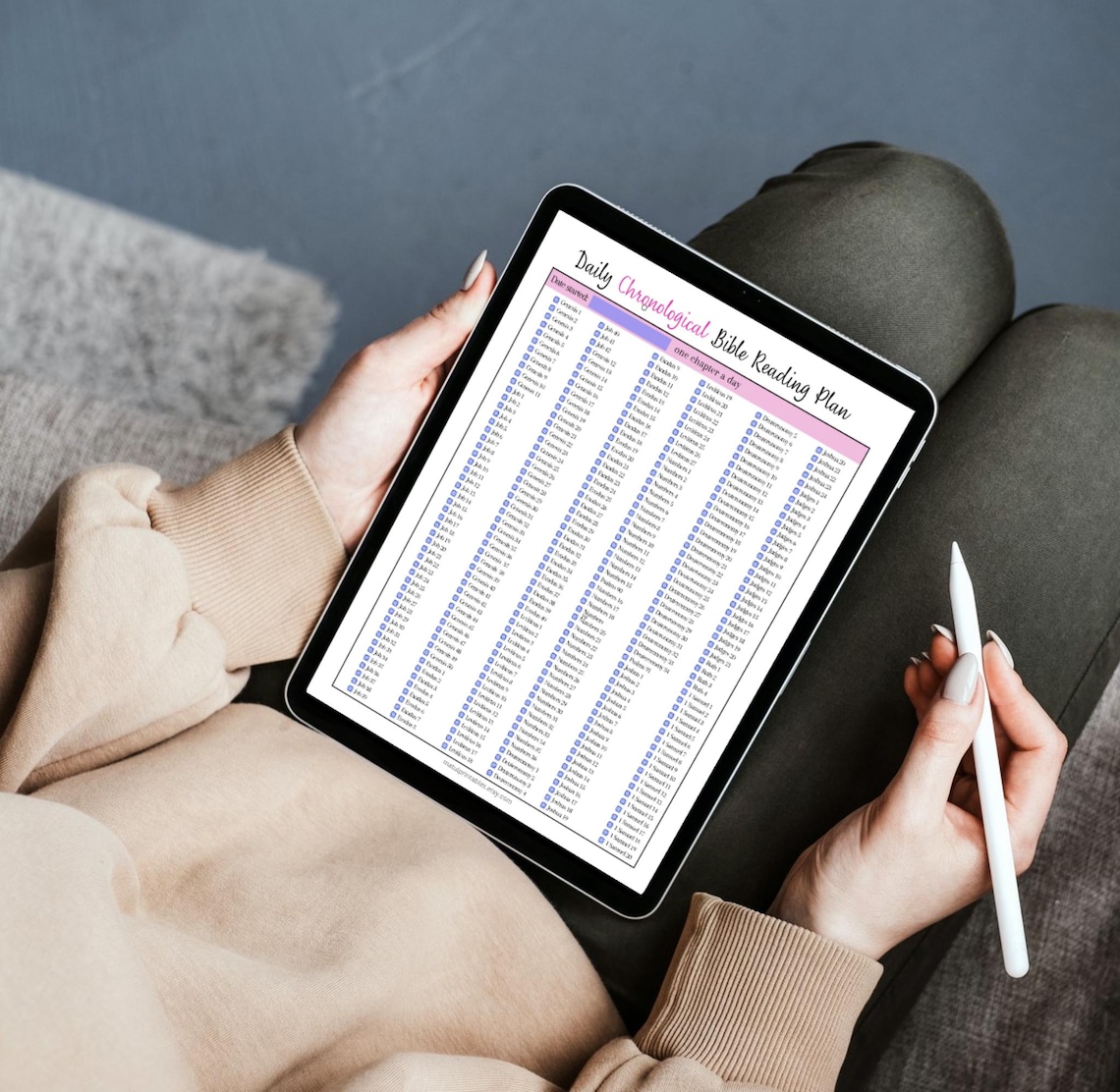 Chronological Order Bible Reading Plan Printable Bible Study Guide ...