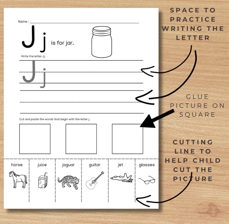 26 Letters Preschool Activity With Fine Motor Skills Practice Activity ...