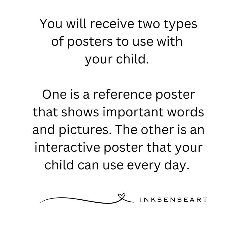 Days of the Week Poster Weather Interaction Art Children's Wall Art ...