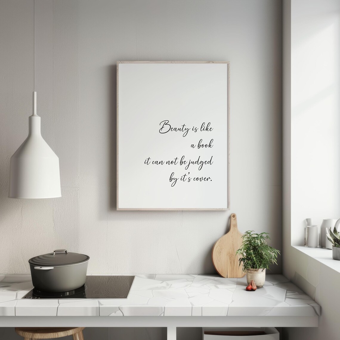 Minimalist Inspirational Quote White Background Quote Art Motivation ...