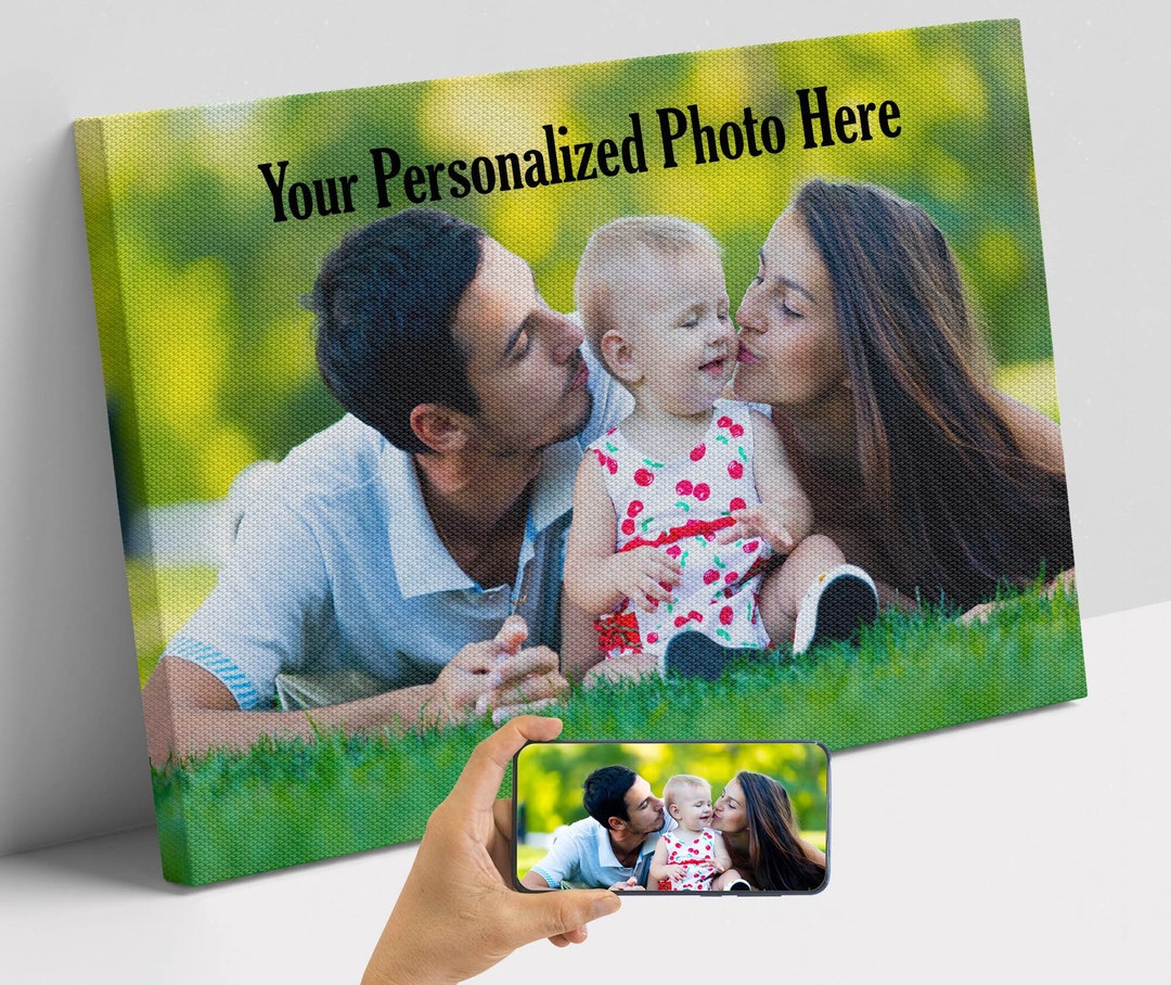 Personalized Photo Canvas Print: Custom Wrapped Canvas (16