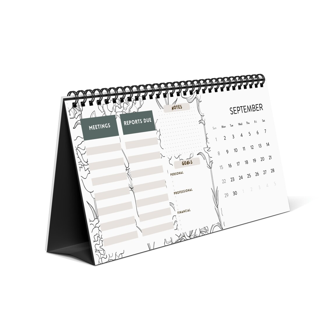 Desktop SLP Calendar 2024 - Etsy