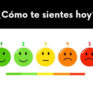 Escala Likert de SLP médica y ayuda visual para sentimientos/dolor ...
