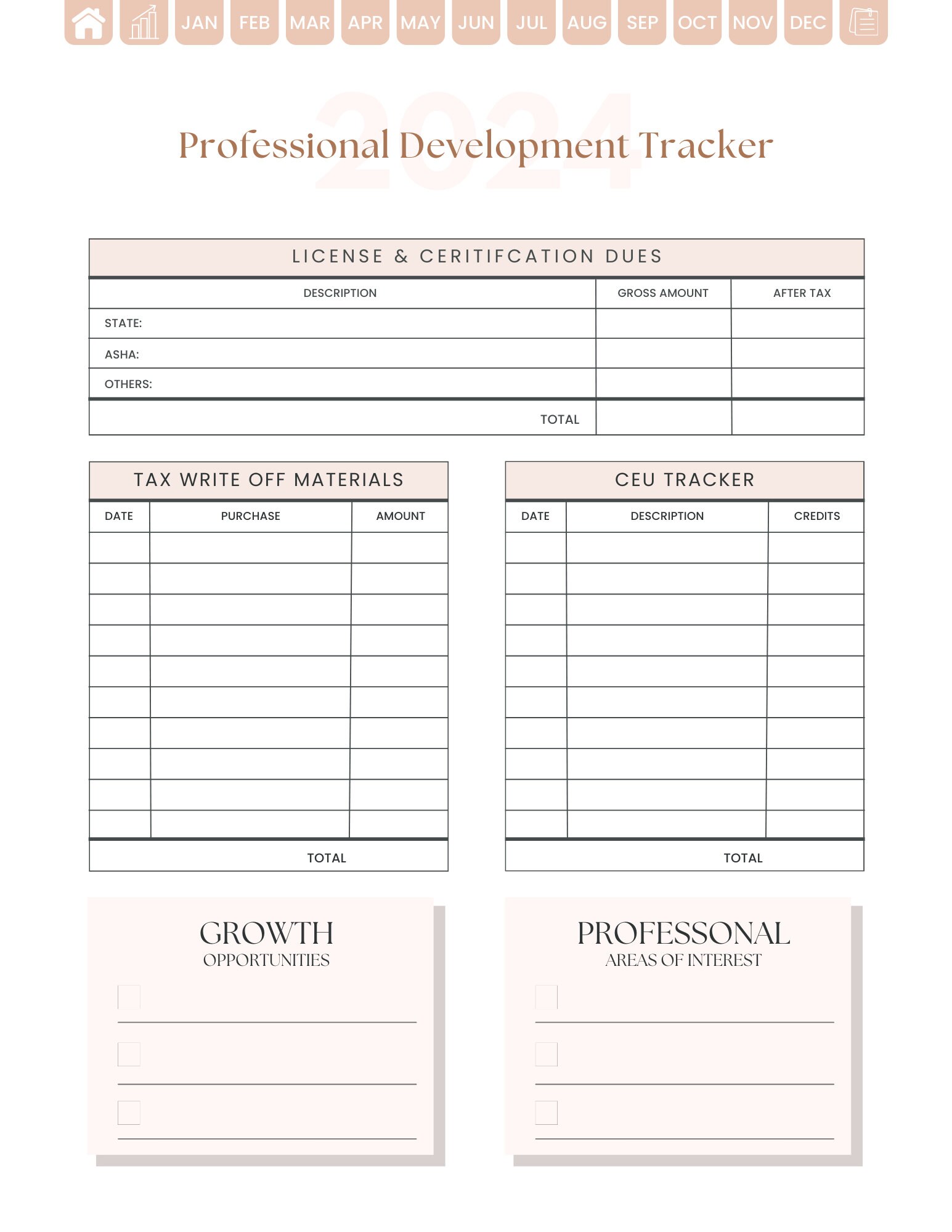 2024 Digital SLP Planner Feminine SLP - Etsy